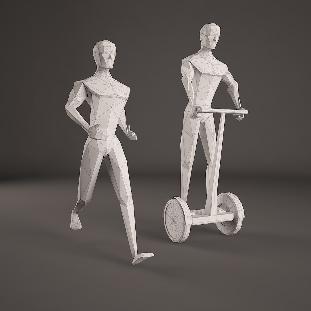 3d Man Figure Model