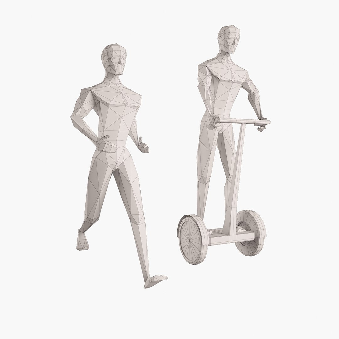 3d Man Figure Model
