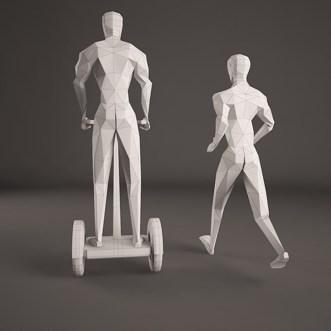 3d Man Figure Model