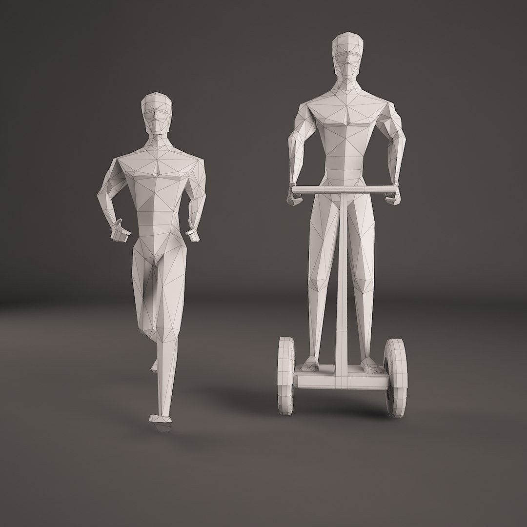 3d Man Figure Model