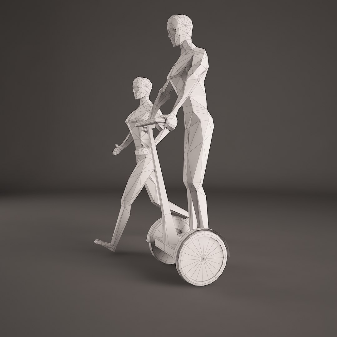 3d Man Figure Model