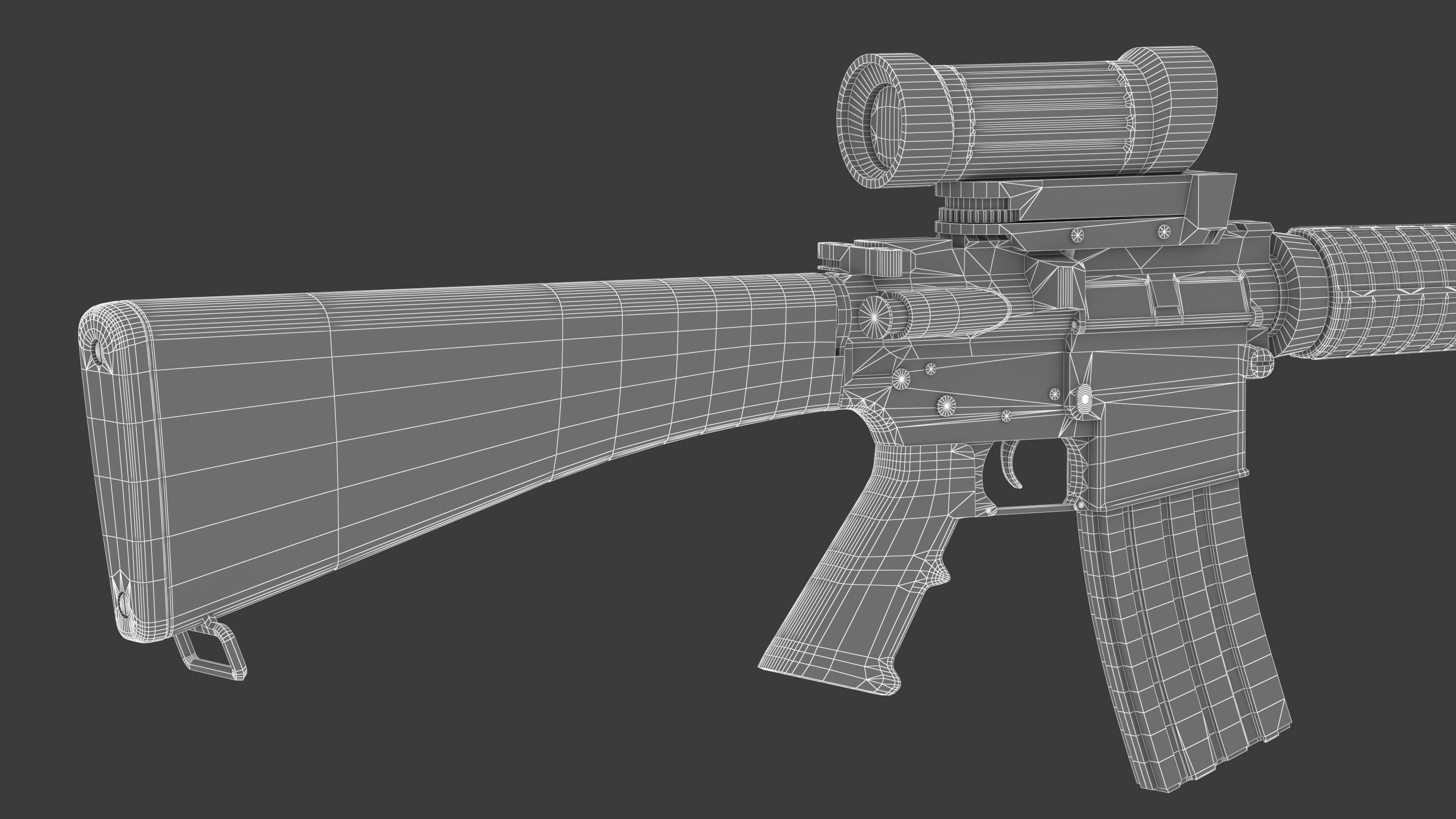 Colt Canada C7A1 Low Poly 3D model - TurboSquid 1793219