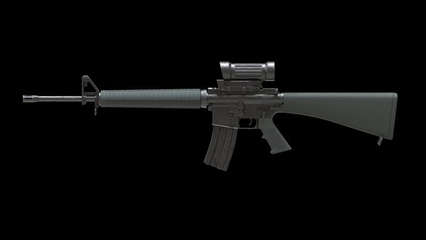 Colt Canada C7A1 Low Poly 3D model - TurboSquid 1793219
