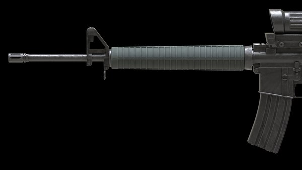 Colt Canada C7A1 Low Poly 3D model - TurboSquid 1793219
