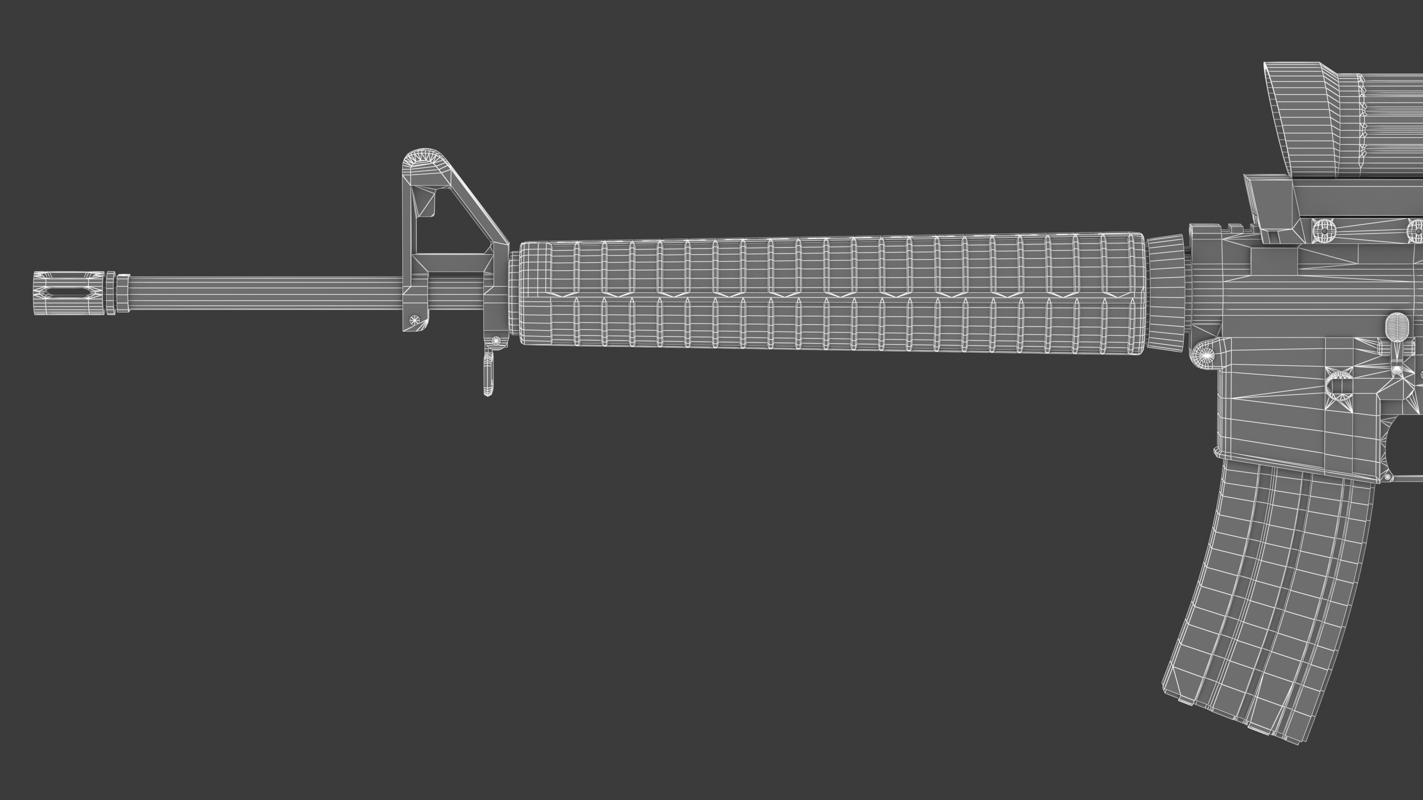 Colt Canada C7A1 Low Poly 3D model - TurboSquid 1793219