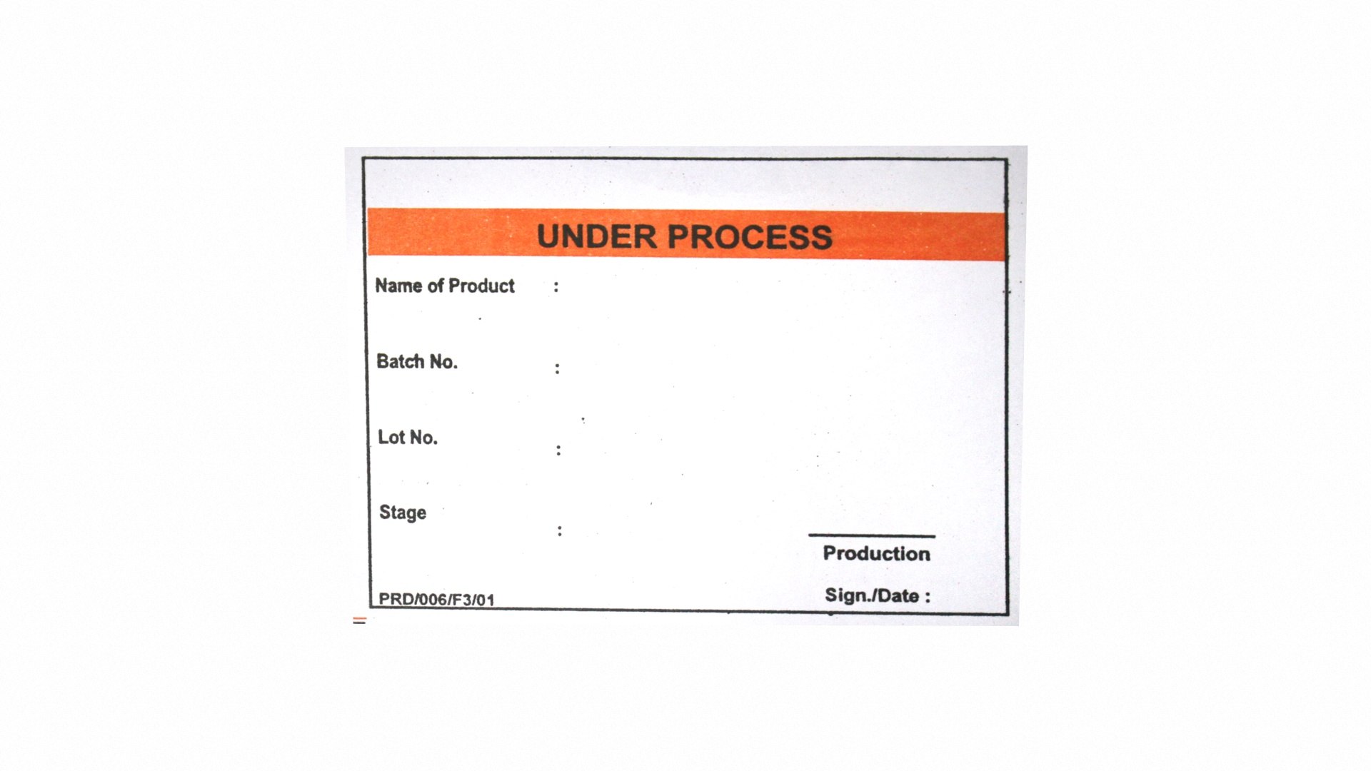 3D Under Process Sticker Model - TurboSquid 2337276