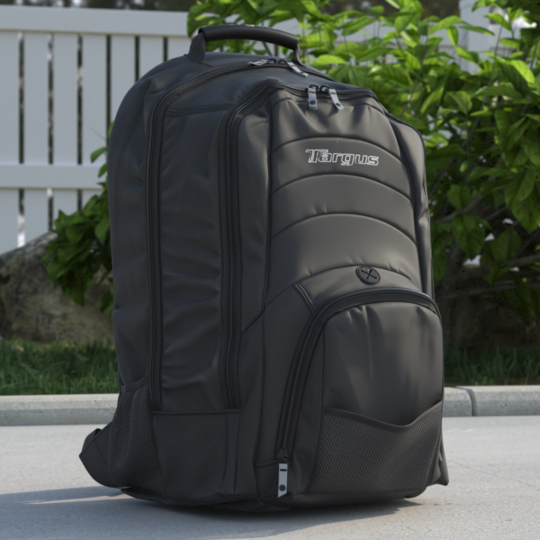 Targus Backpack 3D - TurboSquid 2383467