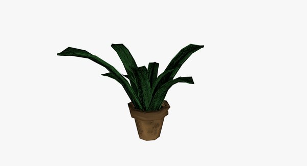 3d plant pot model