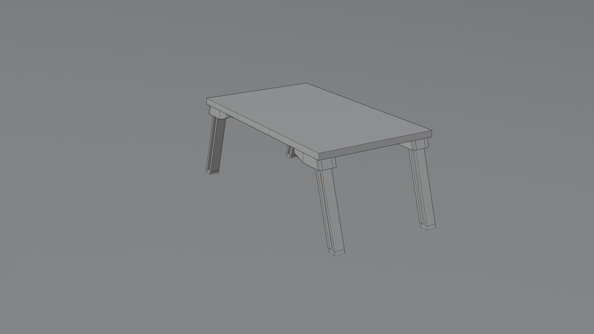 Free Laptop Table 3D Model - TurboSquid 1848315