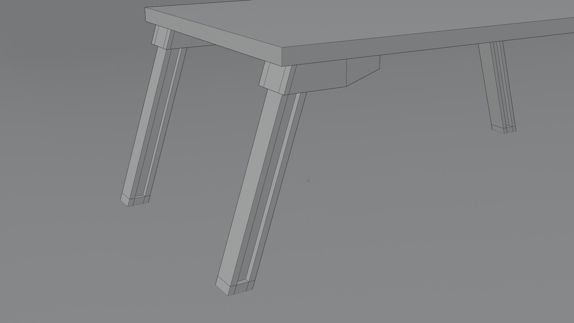 Free Laptop Table 3D Model - TurboSquid 1848315