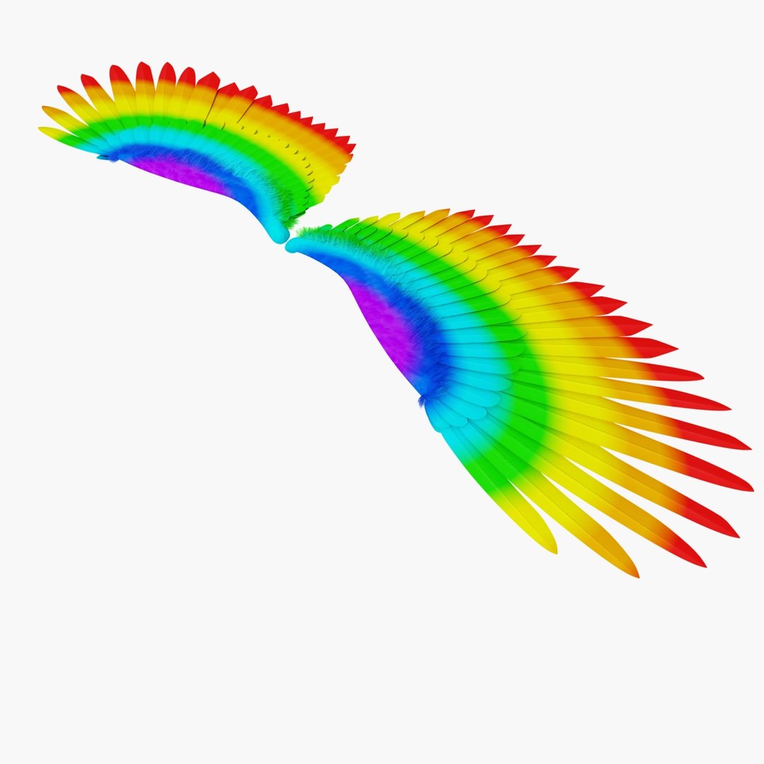 3D fantasy wings model - TurboSquid 1251233