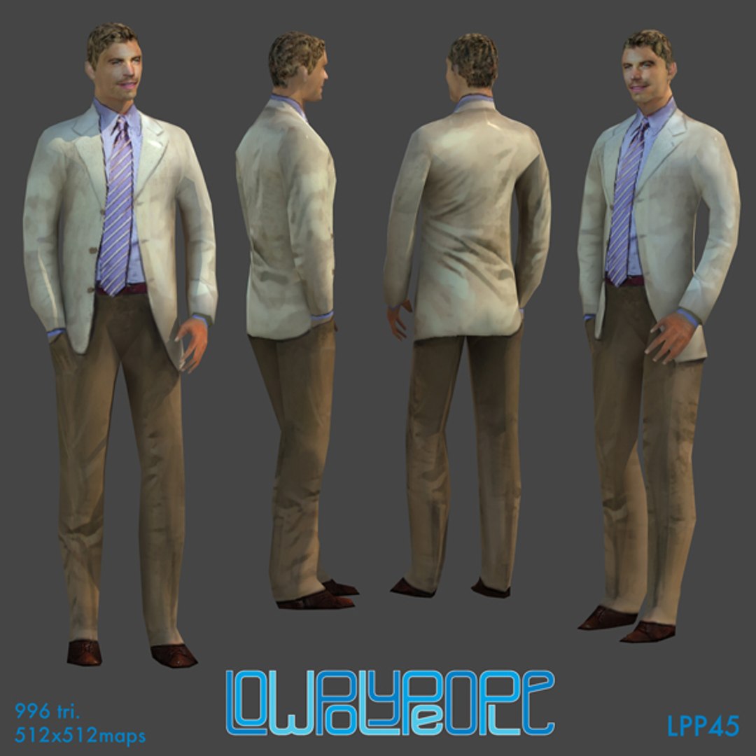 3d model humans
