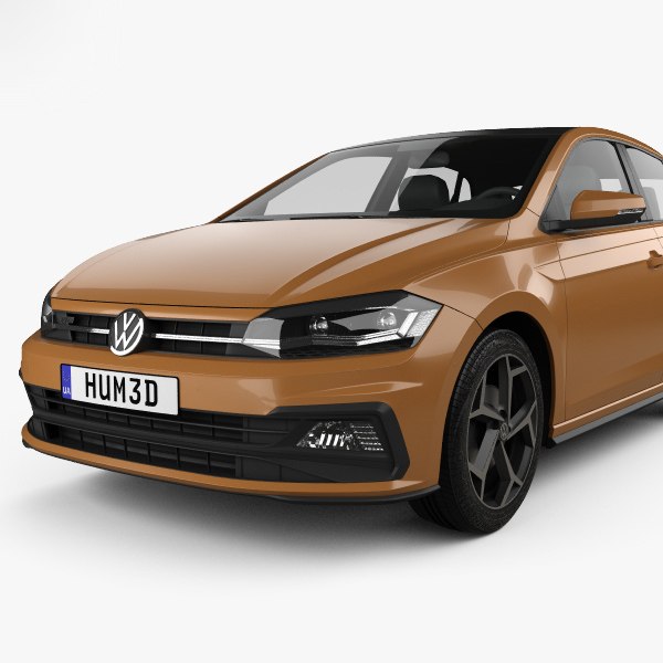 modelo 3d Volkswagen Polo R-Line 5 puertas 2017 - TurboSquid 1367068