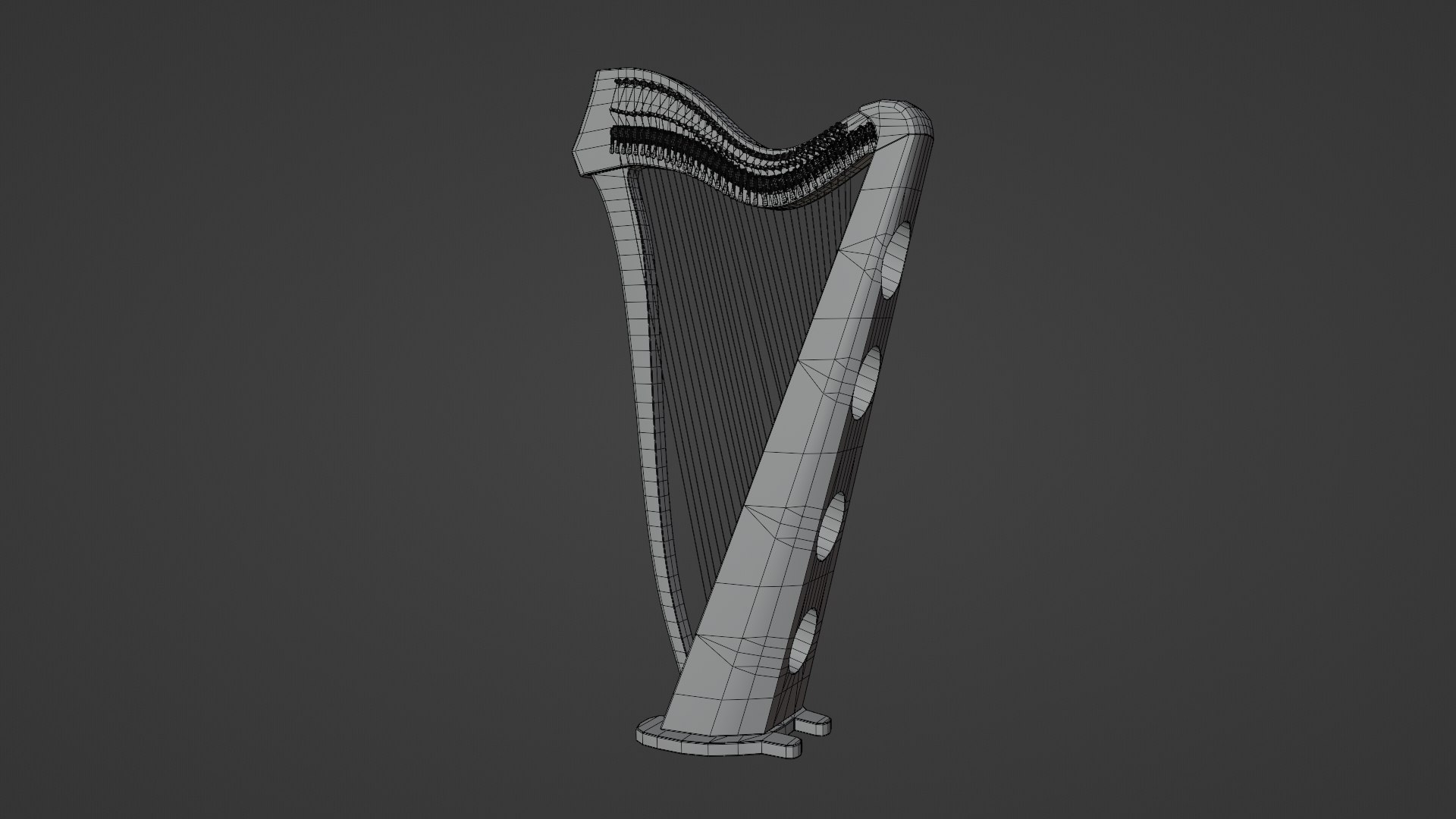 3D Model Harp - TurboSquid 2132726