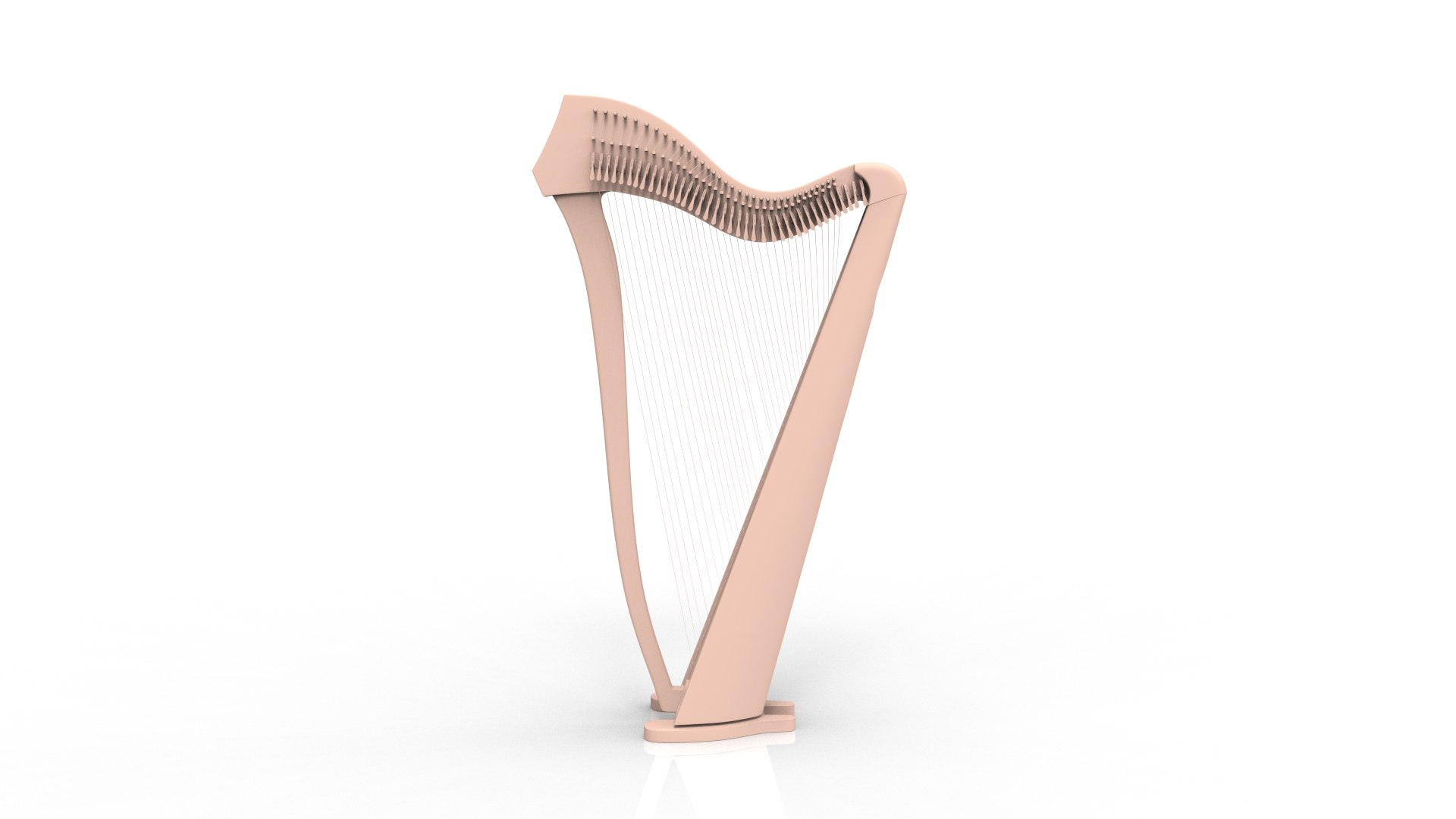 3D Model Harp - TurboSquid 2132726