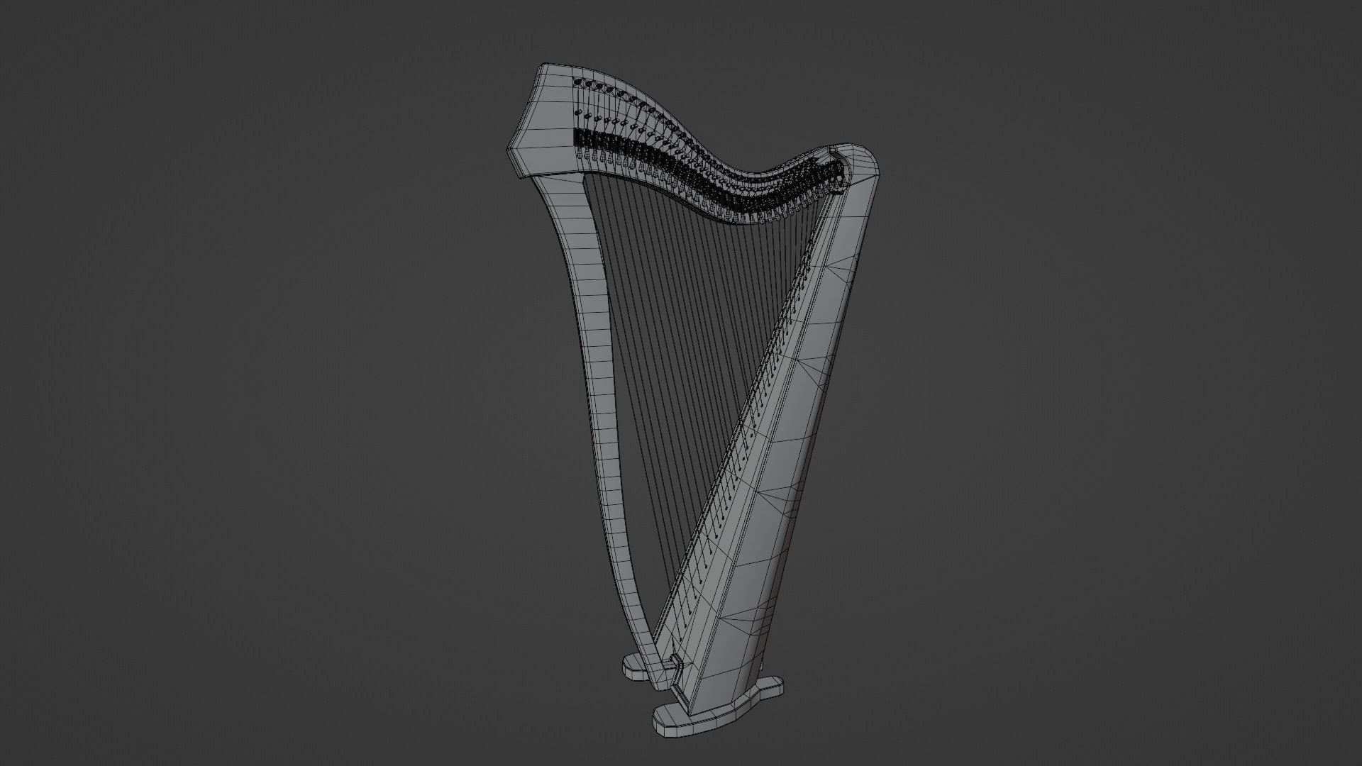 3D Model Harp - TurboSquid 2132726
