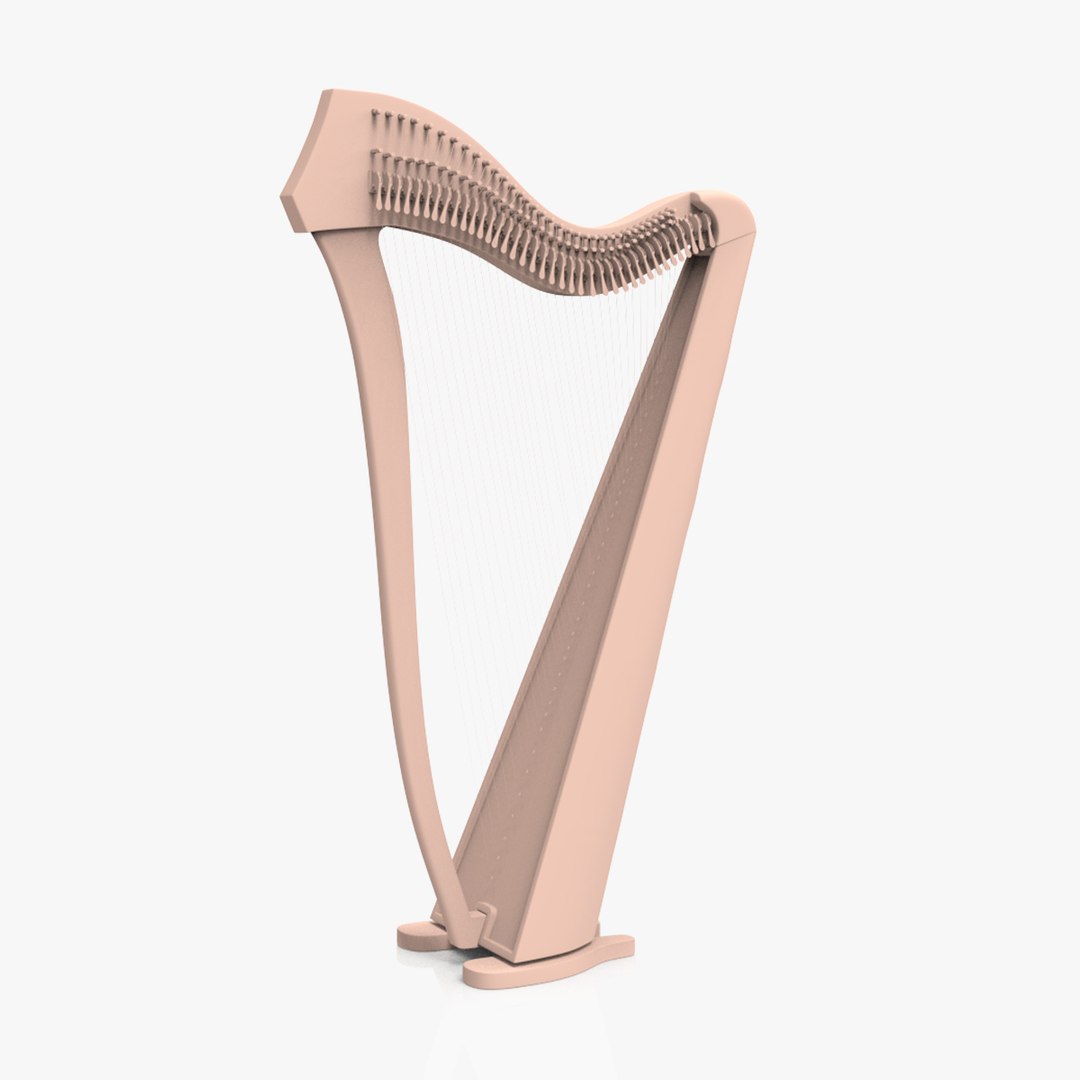 3D Model Harp - TurboSquid 2132726