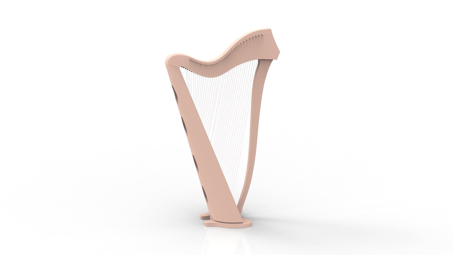 3D Model Harp - TurboSquid 2132726