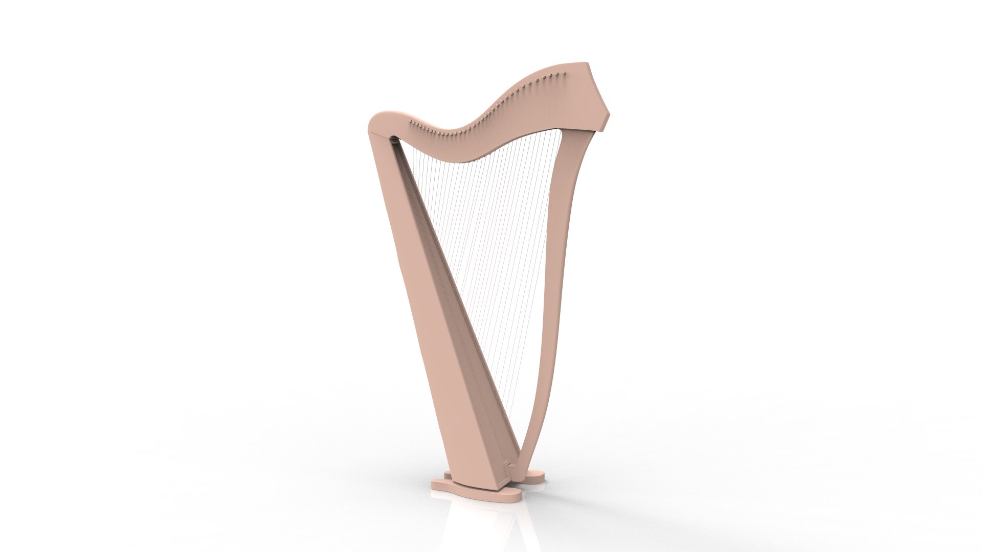 3D Model Harp - TurboSquid 2132726