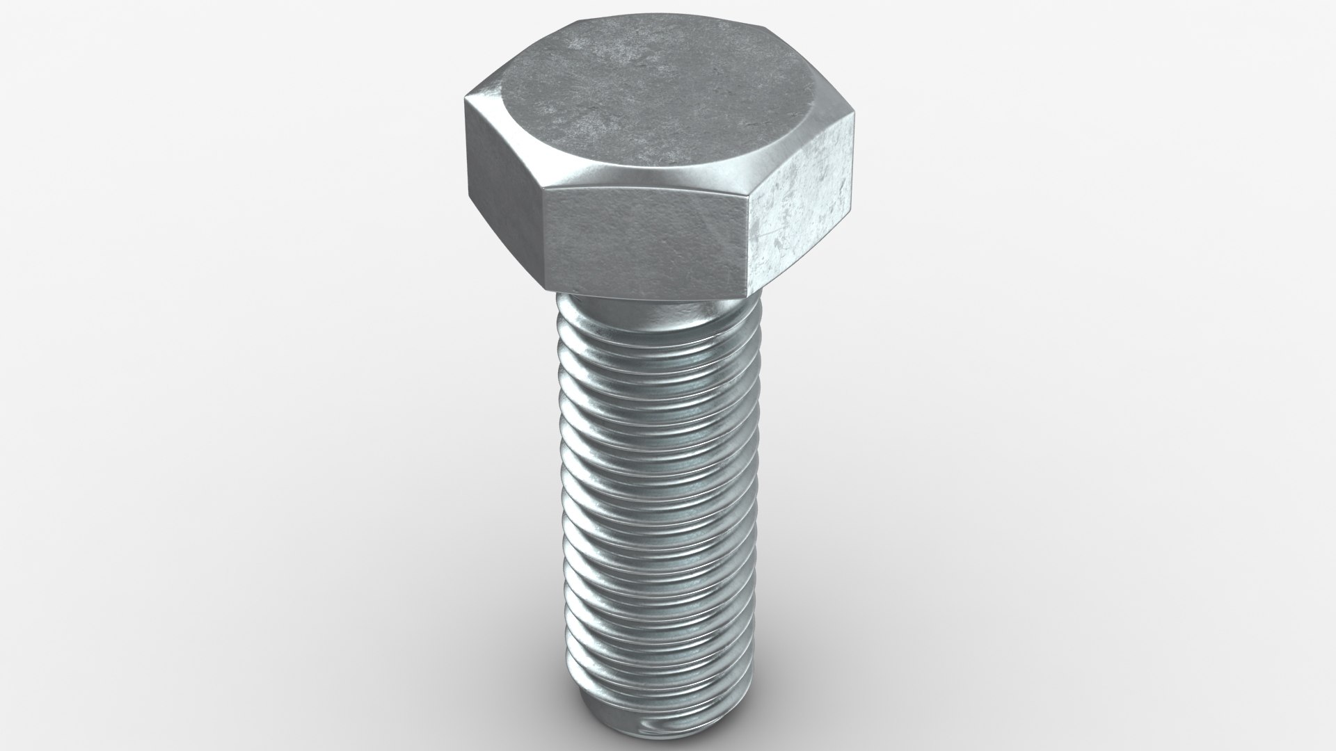 3D Hex Bolt 03 Model - TurboSquid 1623147
