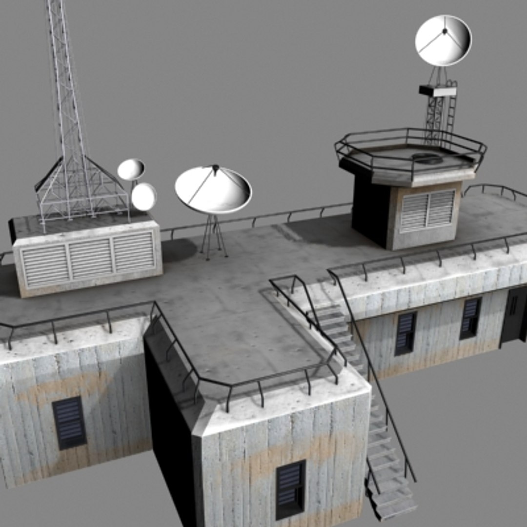 command control station 3d model