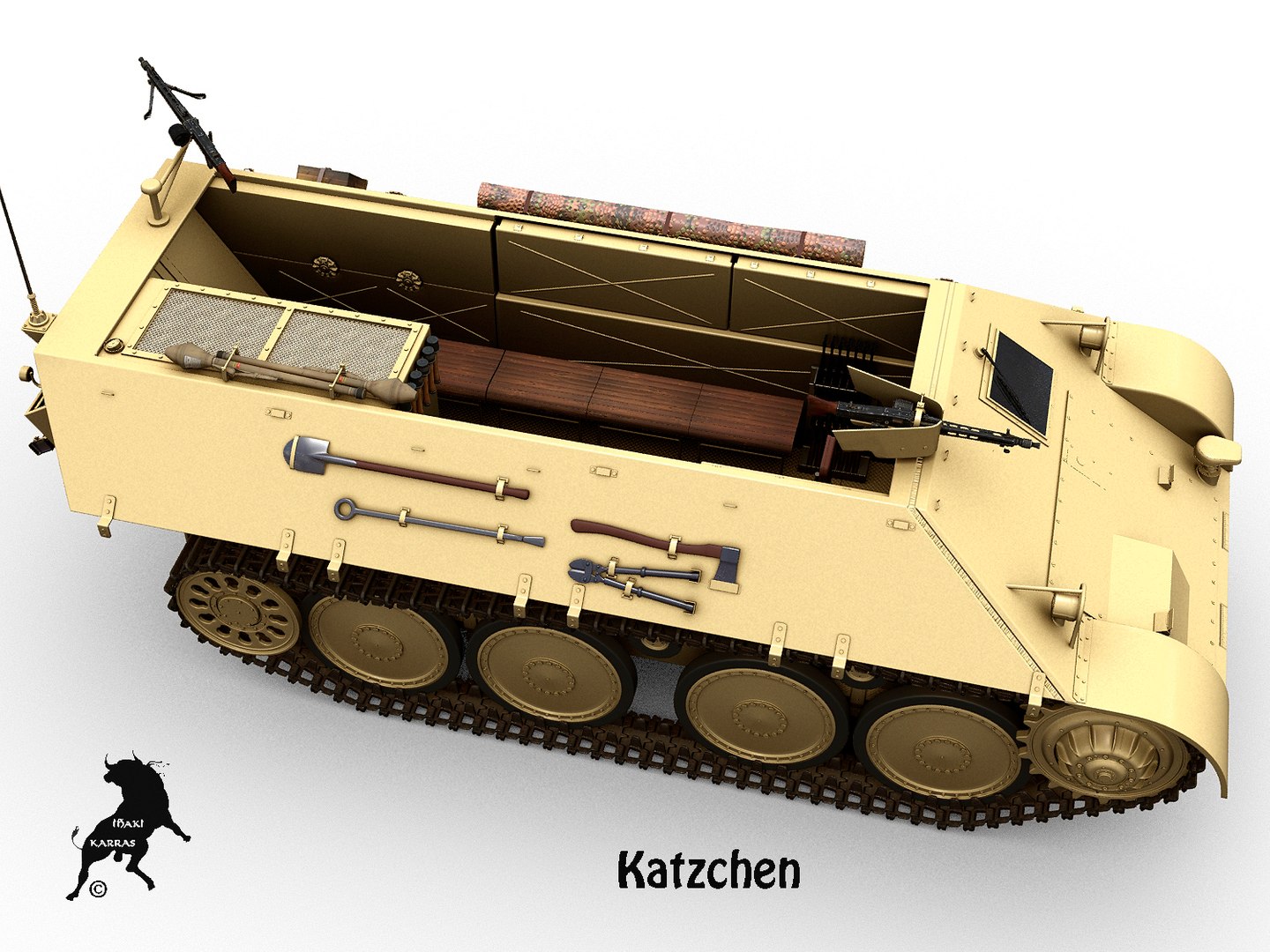 3d Ifv Katzchen Model