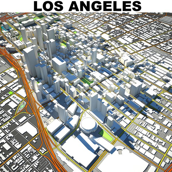 Free 3D Los-Angeles Models | TurboSquid