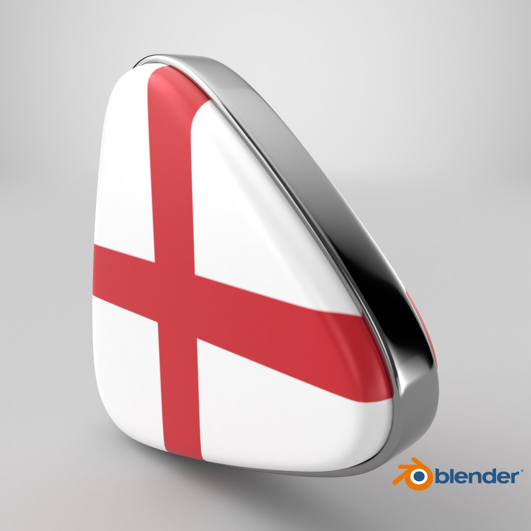 3D England Flag Icon - TurboSquid 2058928