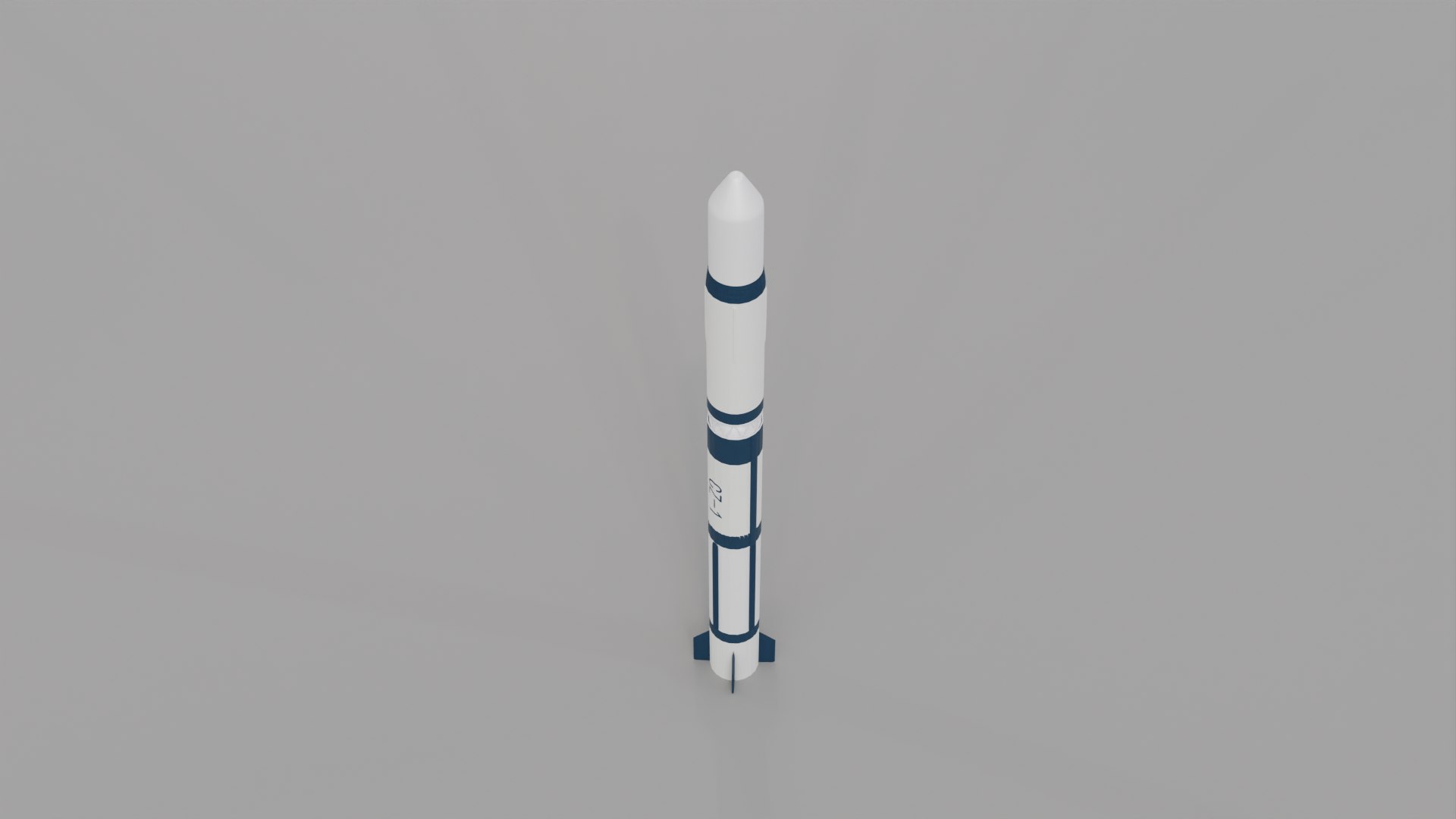 3D Model Long March 1 CZ-1 Launch Vehicle Rocket China - TurboSquid 2125166