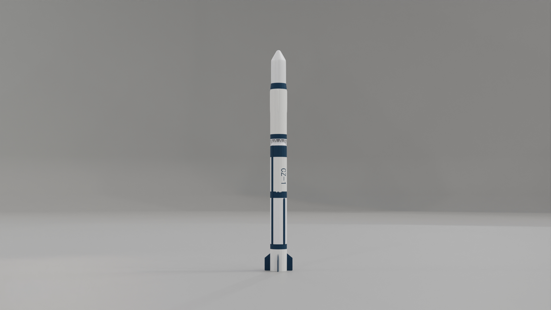 3D Model Long March 1 CZ-1 Launch Vehicle Rocket China - TurboSquid 2125166
