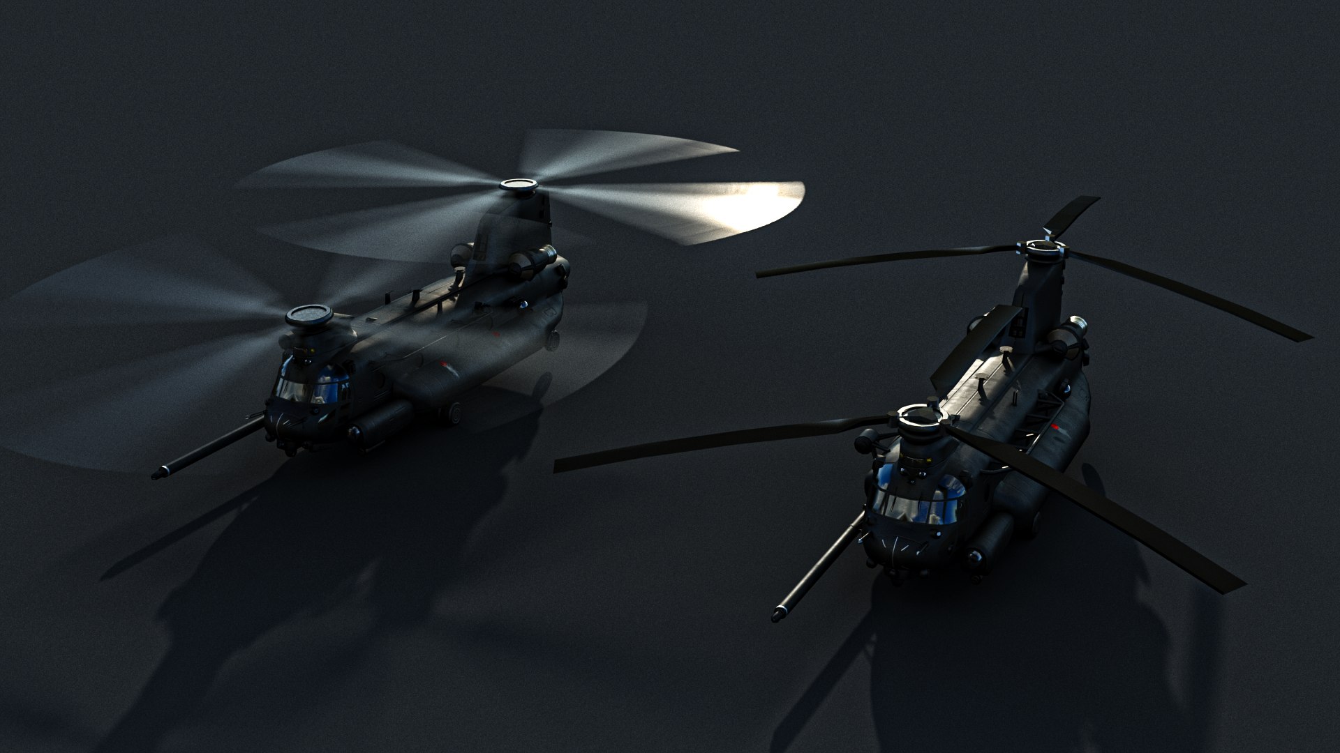 MH-47E Chinook 3D Model - TurboSquid 1749998