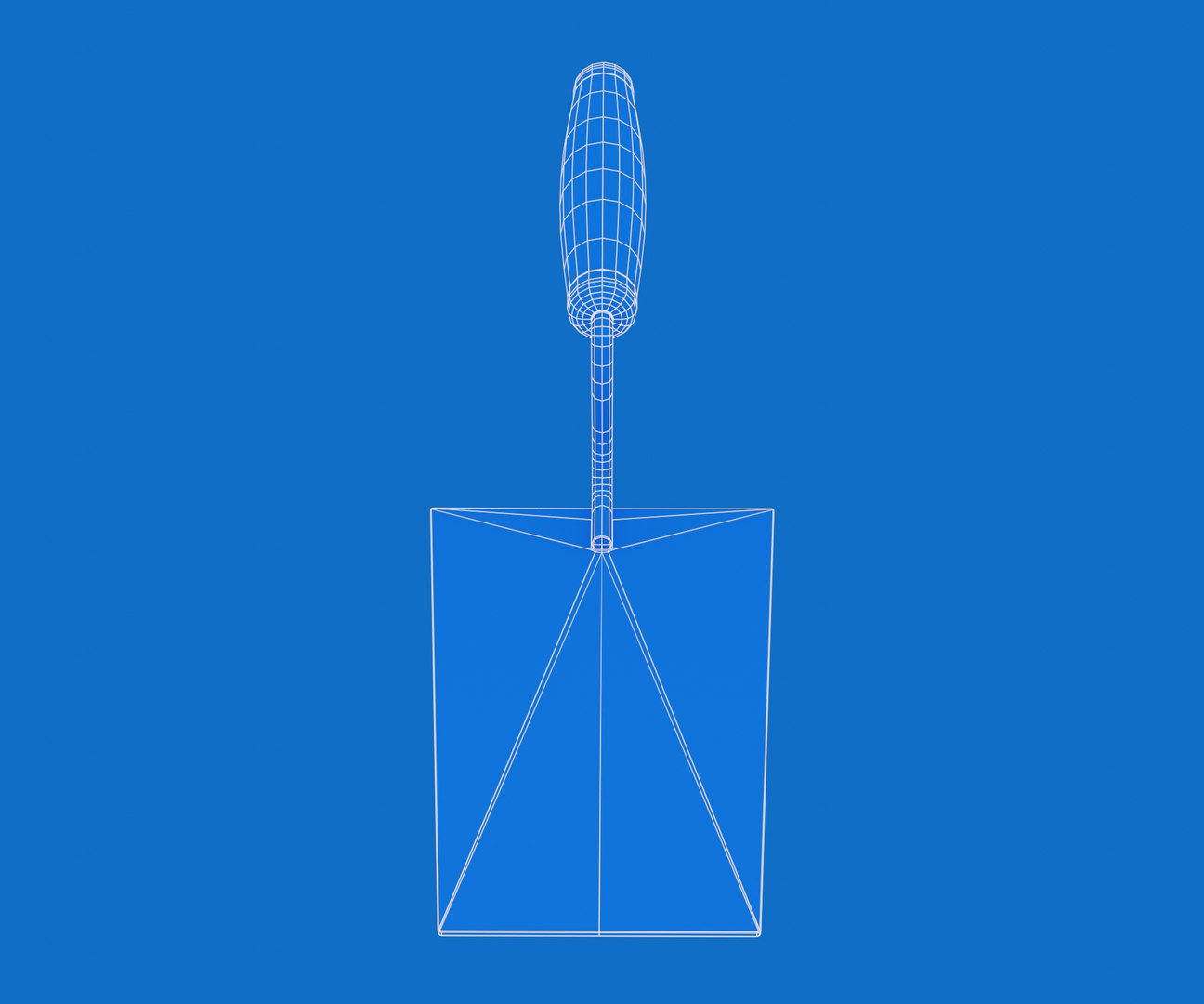 3D Model Trapeze Trowel - TurboSquid 1173842