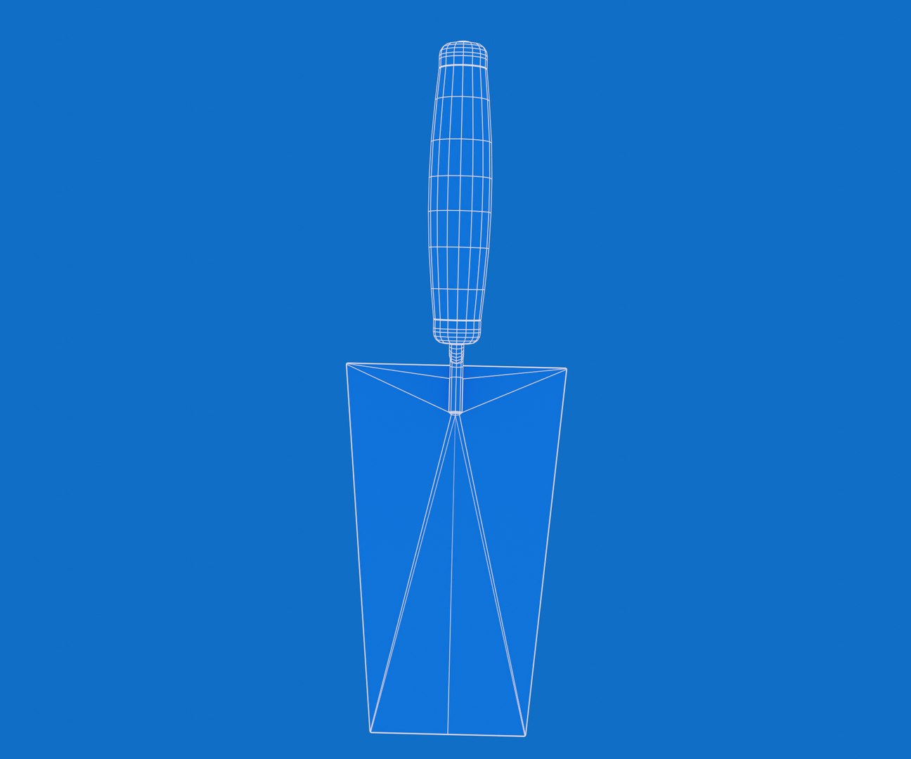 3D Model Trapeze Trowel - TurboSquid 1173842