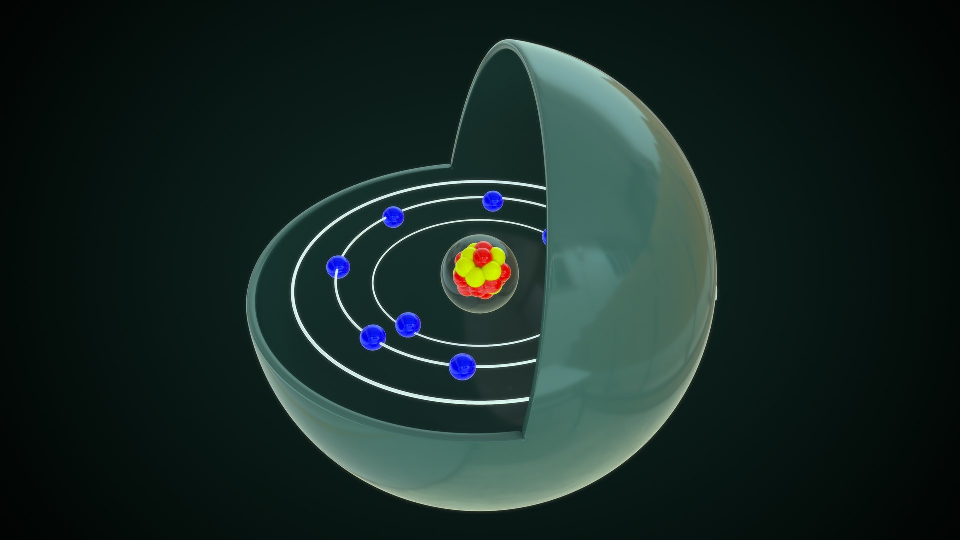 Sodium Atom 3D - TurboSquid 2132168