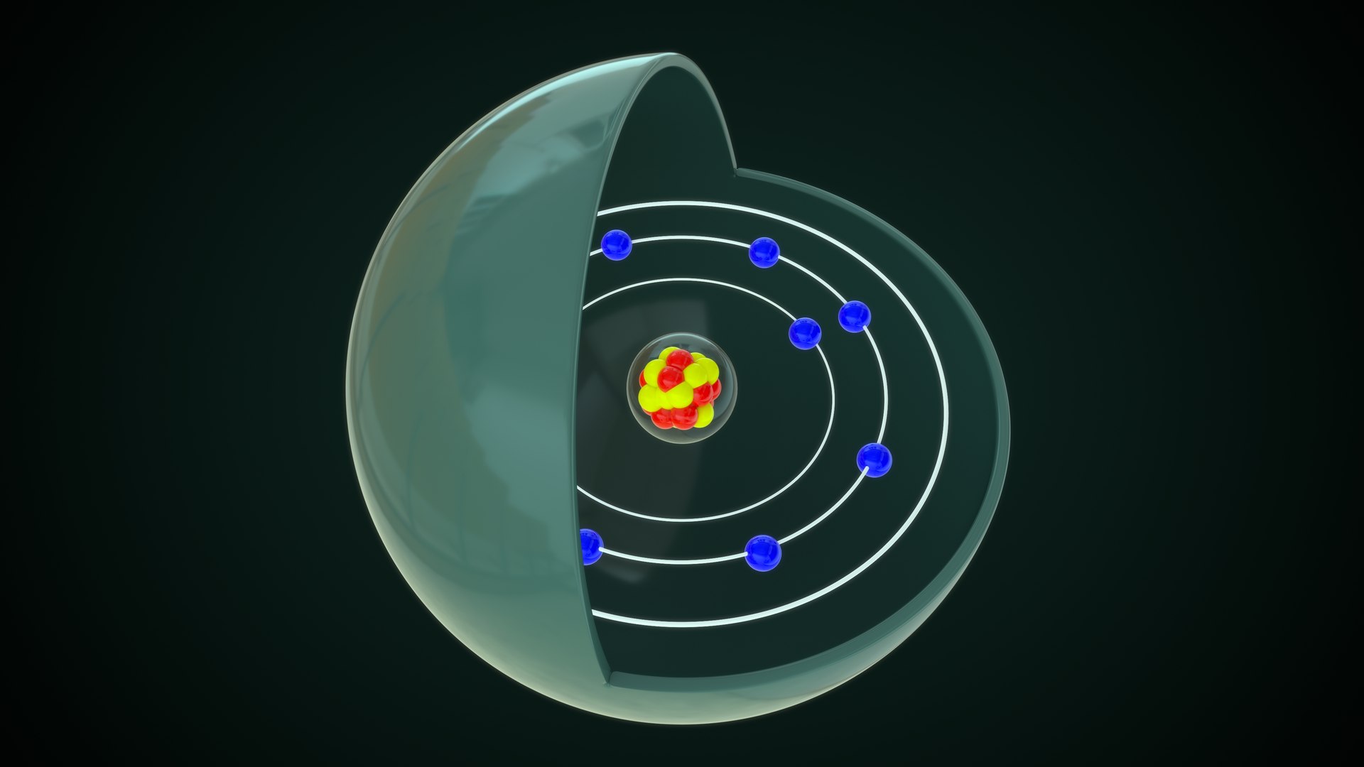 Sodium Atom 3D - TurboSquid 2132168