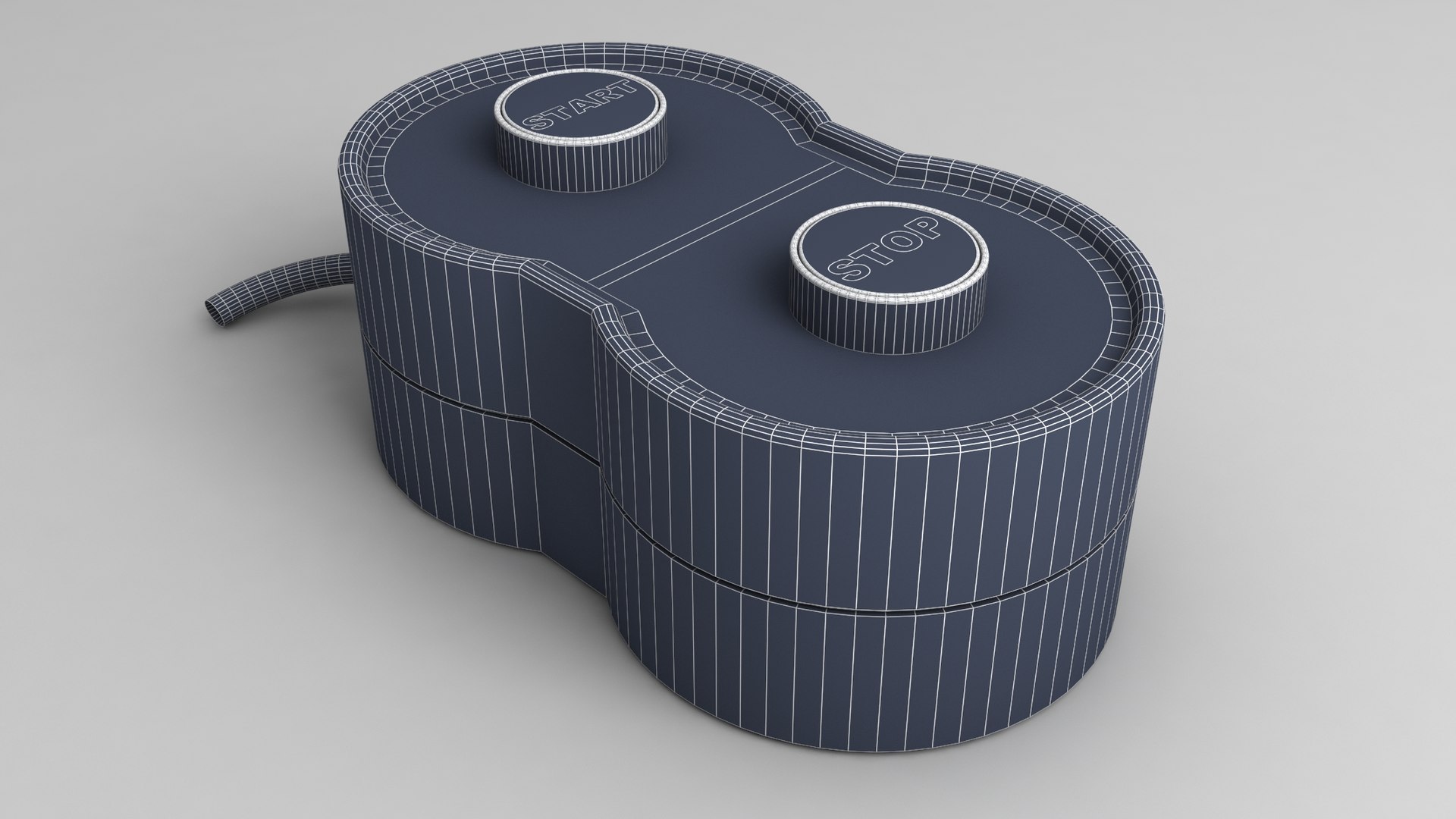 3D Model Electrical Start Stop - TurboSquid 1544305