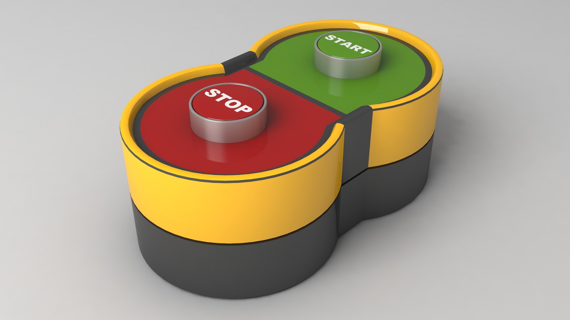 3D Model Electrical Start Stop - TurboSquid 1544305