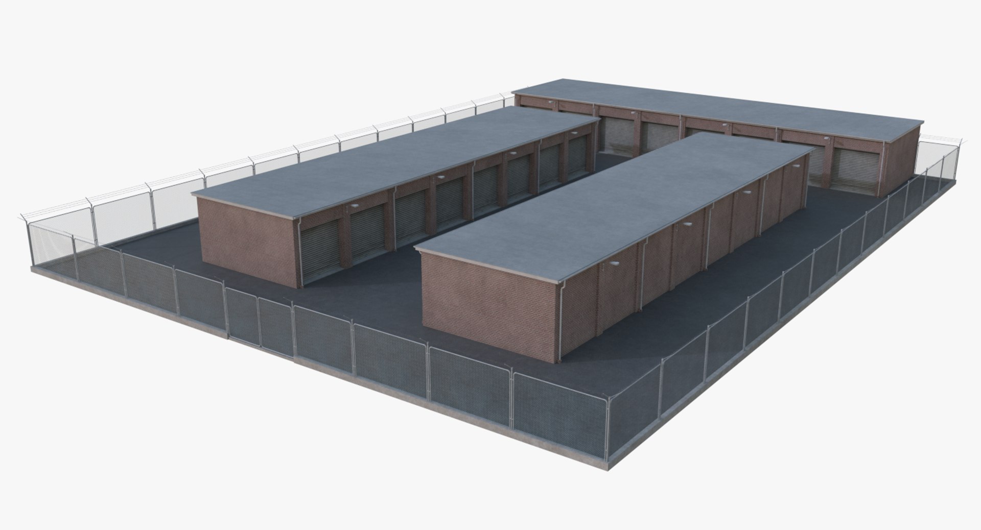 3D storage facility 1 - TurboSquid 1197863