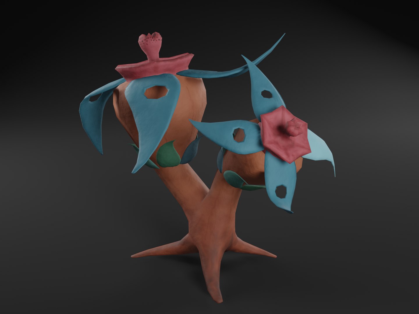 3D Fantasy Plant - TurboSquid 1528463