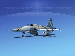 Northrop F-5 3D Models for Download | TurboSquid