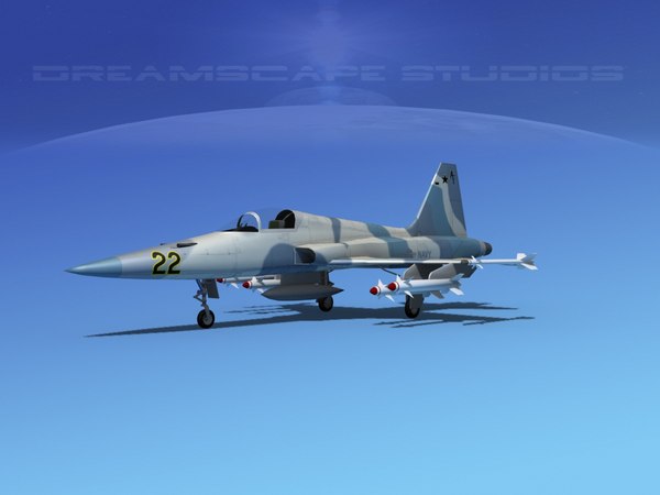 Northrop F-5 3D Models for Download | TurboSquid