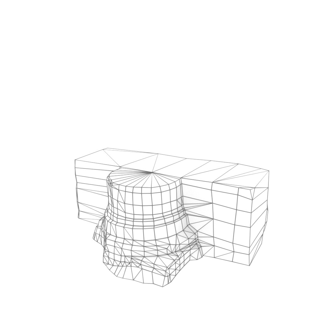3d Model Stone Block 3