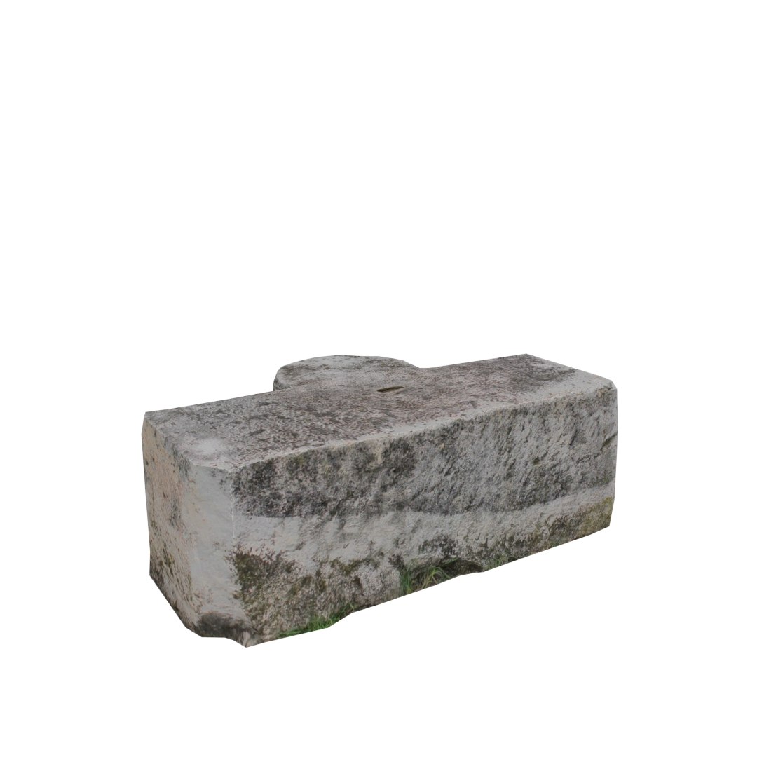 3d Model Stone Block 3