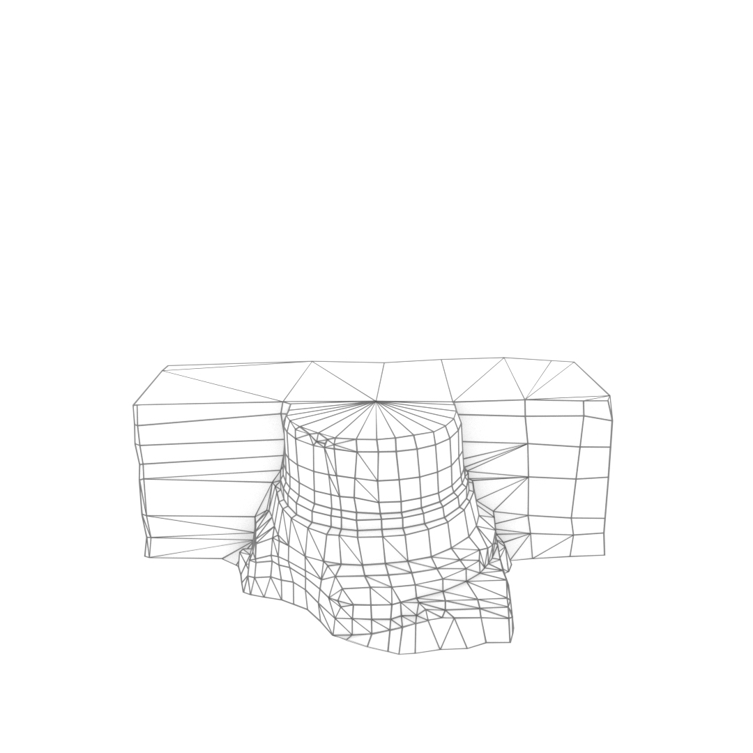 3d Model Stone Block 3