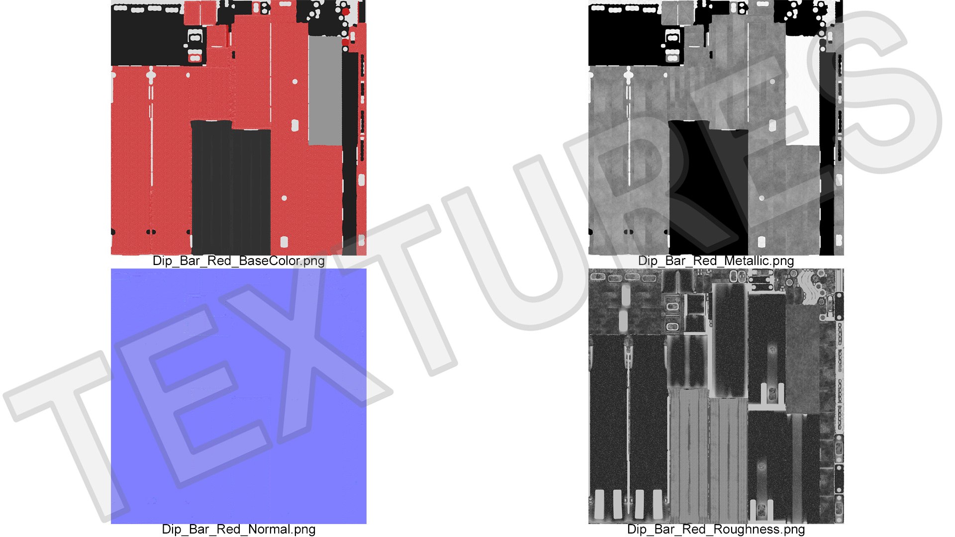 3D Strength Training Dip Rack With Gymnastic Rings Red - TurboSquid 2410459