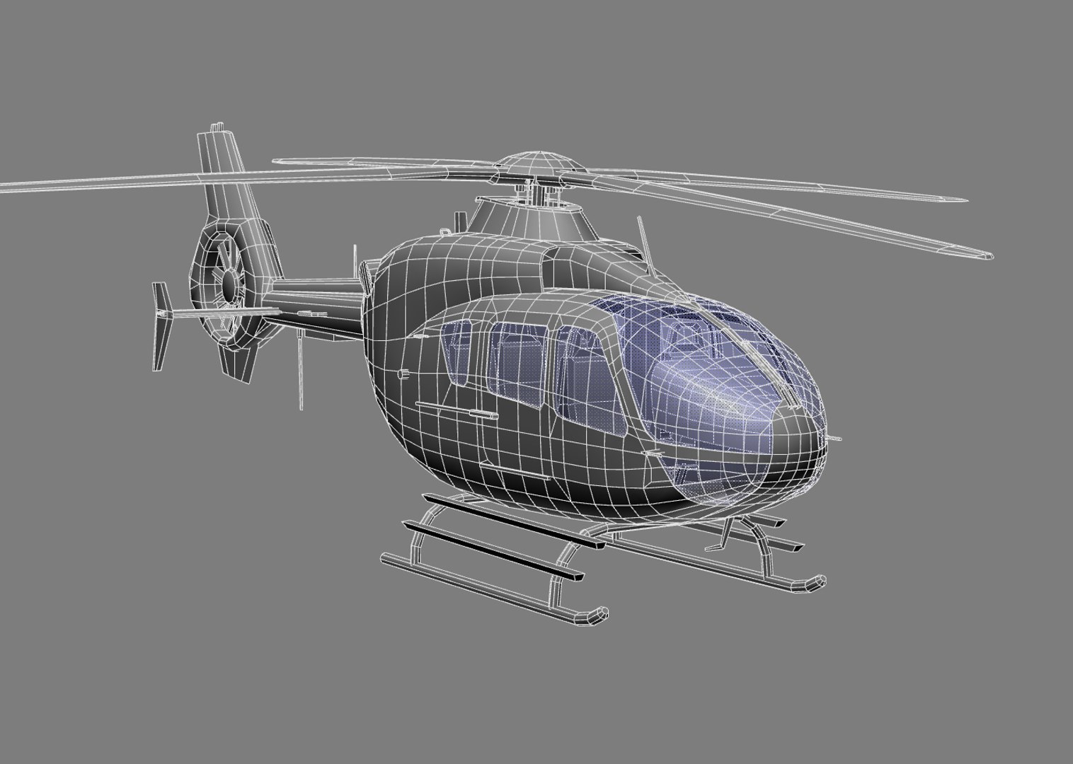3d Eurocopter Ec 135