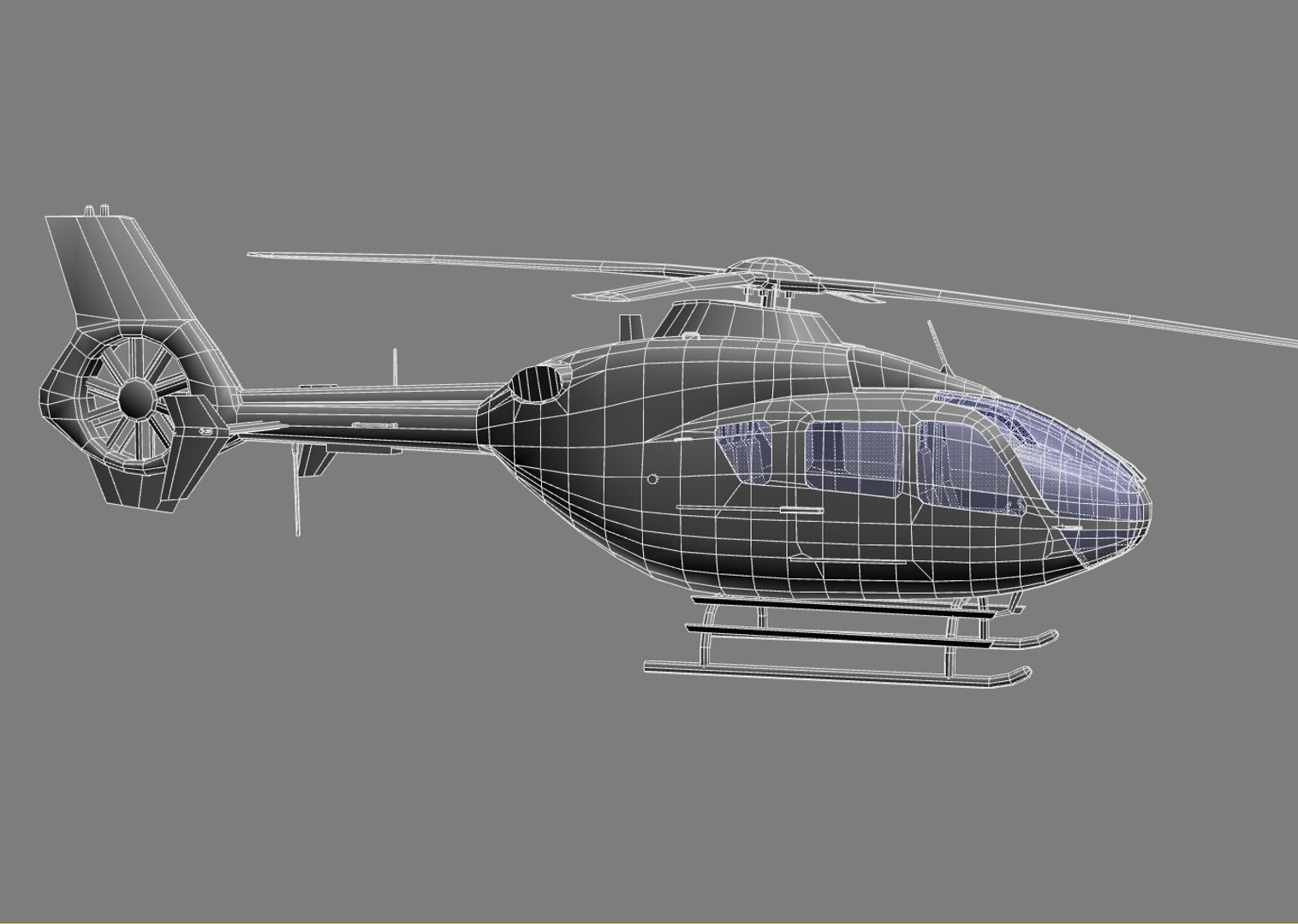 3d Eurocopter Ec 135