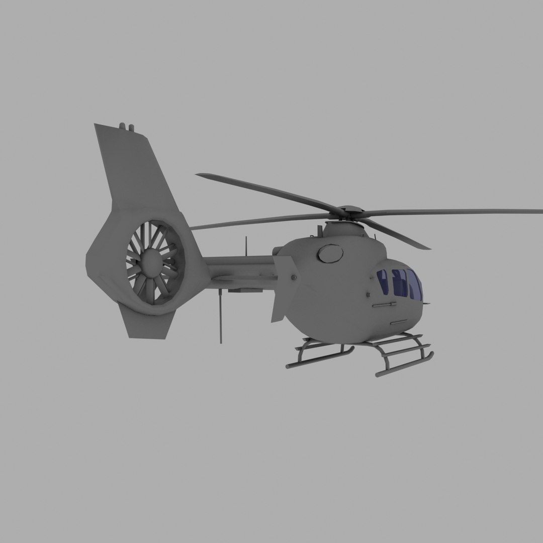 3d Eurocopter Ec 135