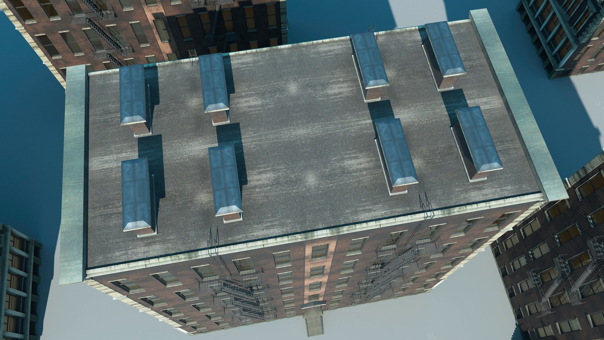 New York Building PBR 3D - TurboSquid 2408010