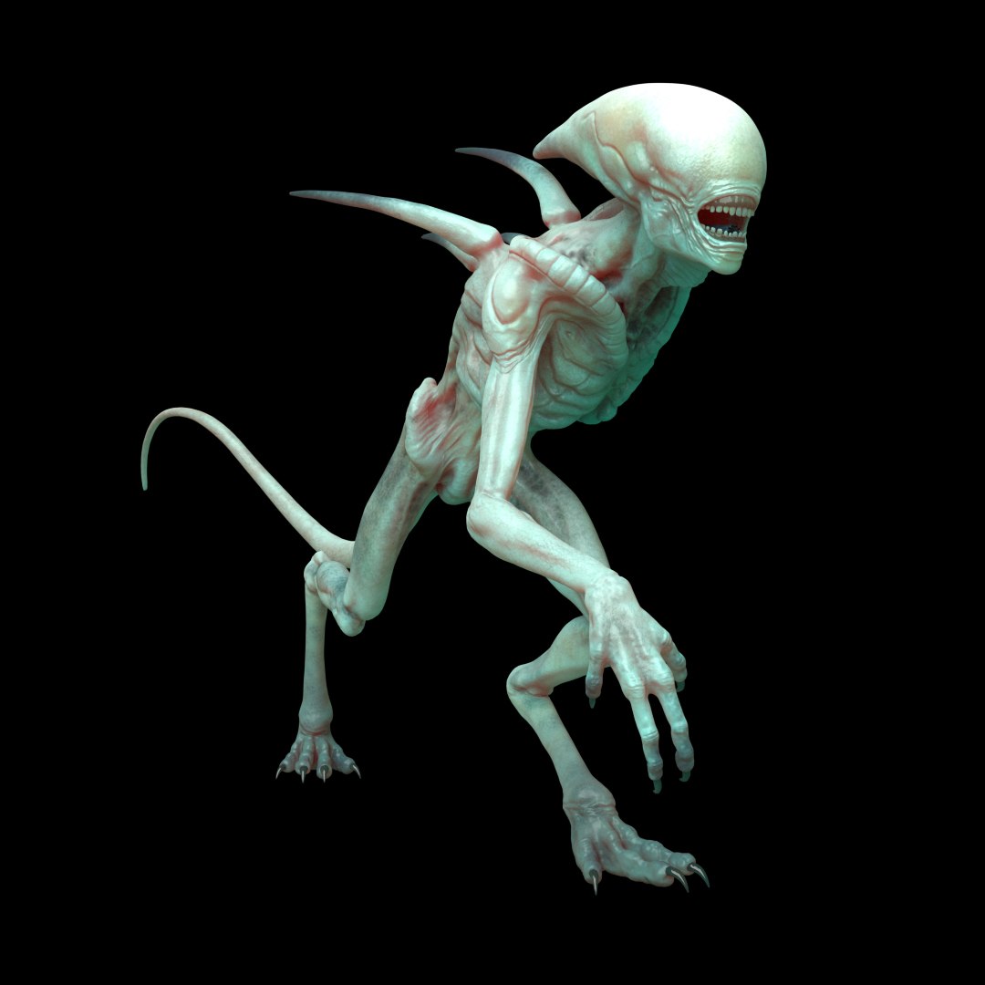 Free Alien Rig 3D - TurboSquid 1182112